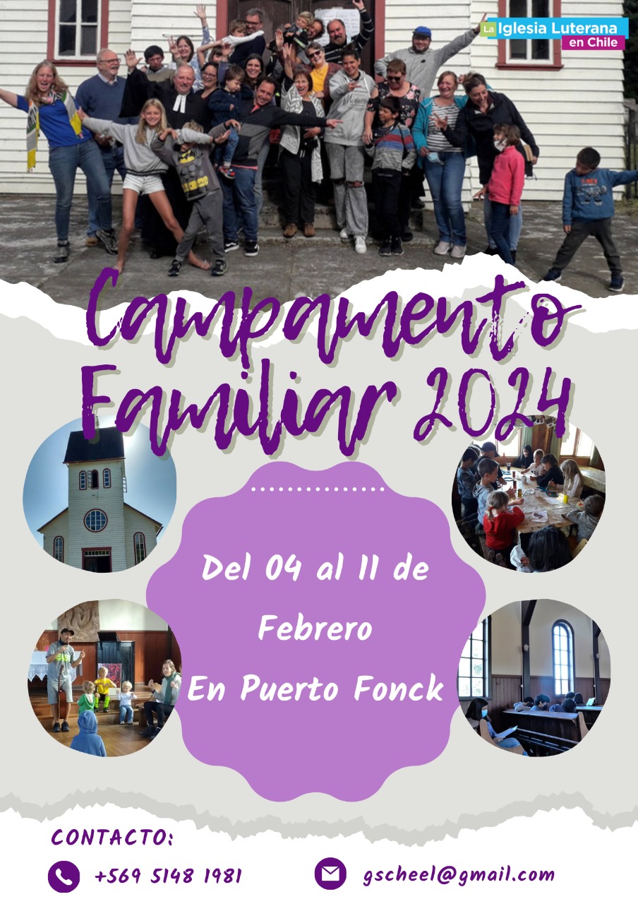 Campamento Familiar 2024 | Iglesia Luterana en Chile